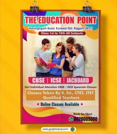 Coaching Class Poster Template - graphicbud.com