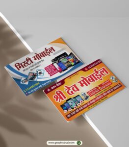 Mobile Repairing Shop Visiting Card Design Template - graphicbud.com