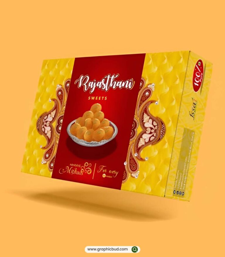 Sweet box design CDR file - graphicbud.com