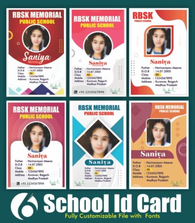 Student ID Card Template - graphicbud.com
