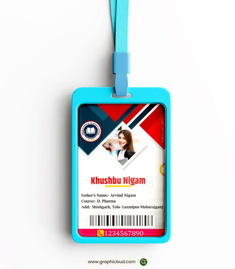 Student ID Card Design - graphicbud.com