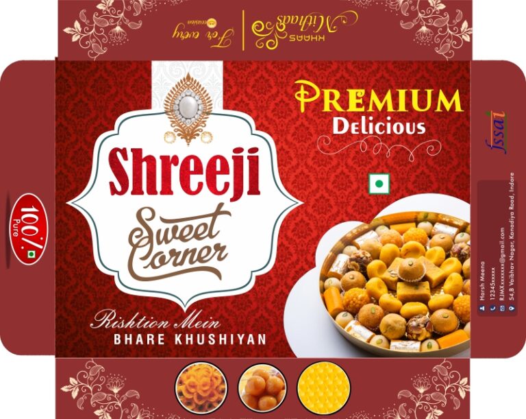 Sweet box design cdr file - graphicbud.com