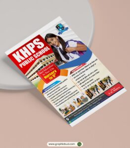 School Pamphlet Design CDR File - graphicbud.com