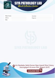 Pathology lab letterhead design - graphicbud.com