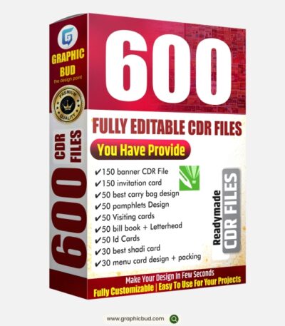 610 Fully Editable Corel Draw CDR File - graphicbud.com