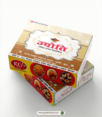 Sweet box design CDR File - graphicbud.com