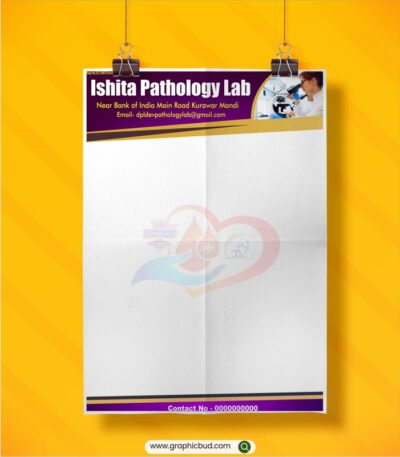 Pathology & Medical Hospital Letterhead Template - graphicbud.com