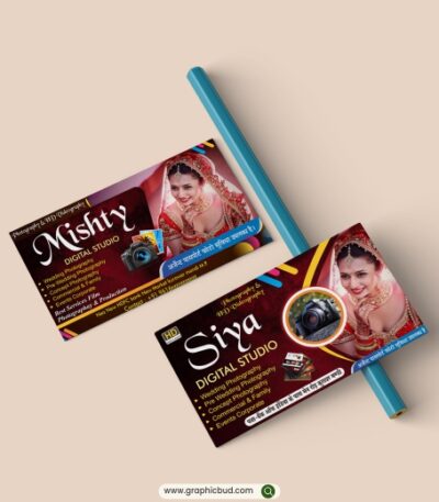 Photo Studio visiting card design - graphicbud.com