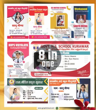 Student ID Card Design - graphicbud.com