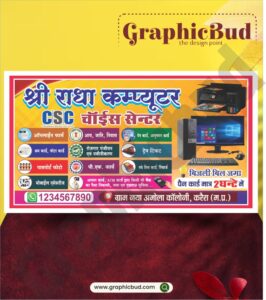 CSC Banner Design CDR File - graphicbud.com