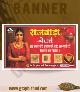 Jewellery shop banner design cdr file - graphicbud.com