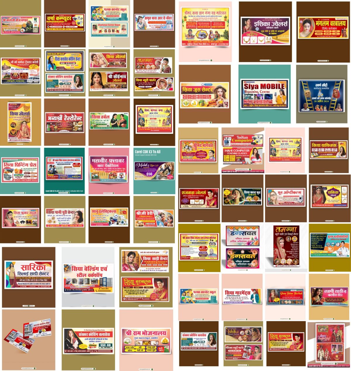 500+Premium Banner Design CDR File Bundle - graphicbud.com